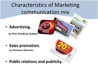 Factors in setting the marketing communication mix | PPTX