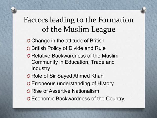 Muslim League & Lucknow Pact | PPTX