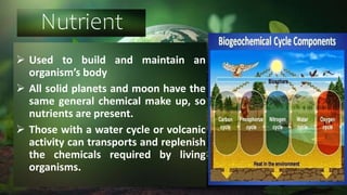 FACTORS MAKE PLANET EARTH HABITABLE.pptx