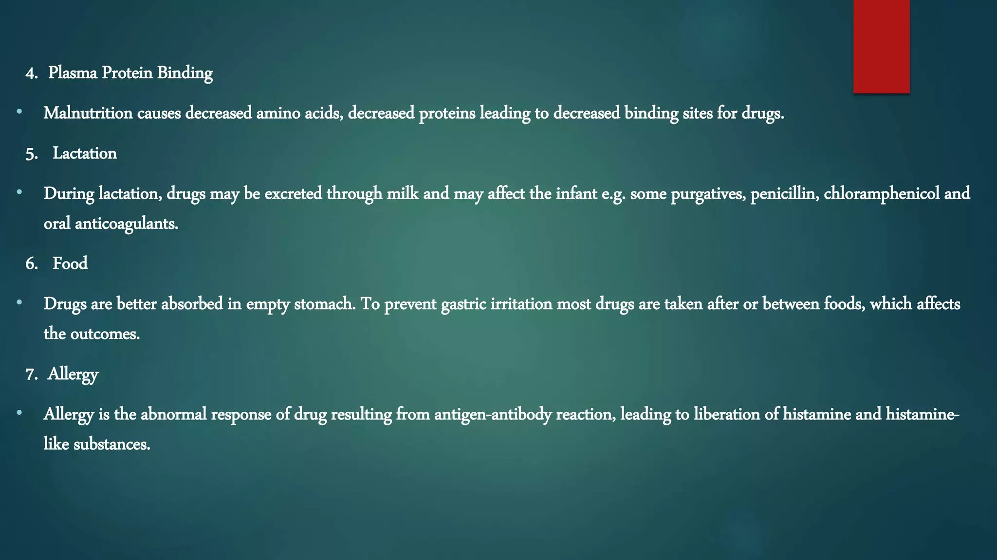 Factors modifying drug action by Sandip | PPT