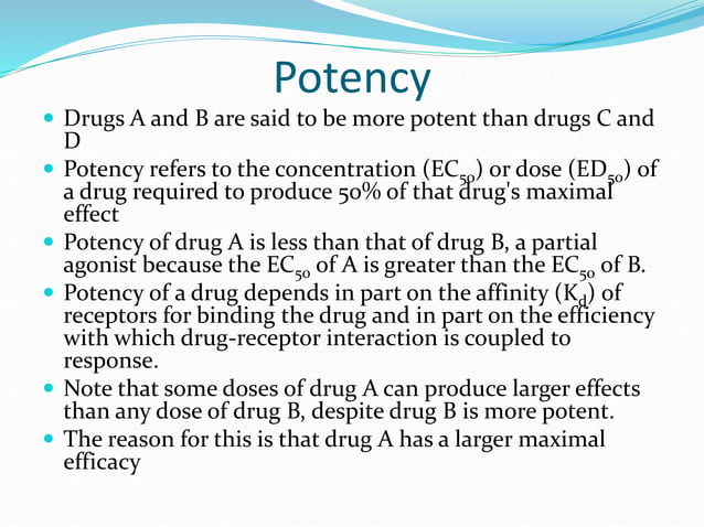 Factors modifying drug action, efficacy & potency | PPTX | Endocrine ...