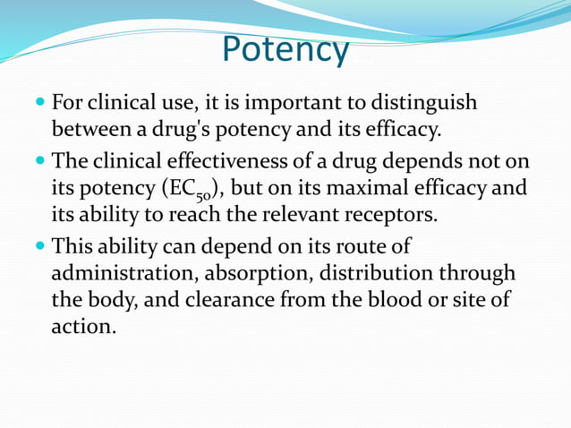 Factors modifying drug action, efficacy & potency | PPTX | Endocrine ...