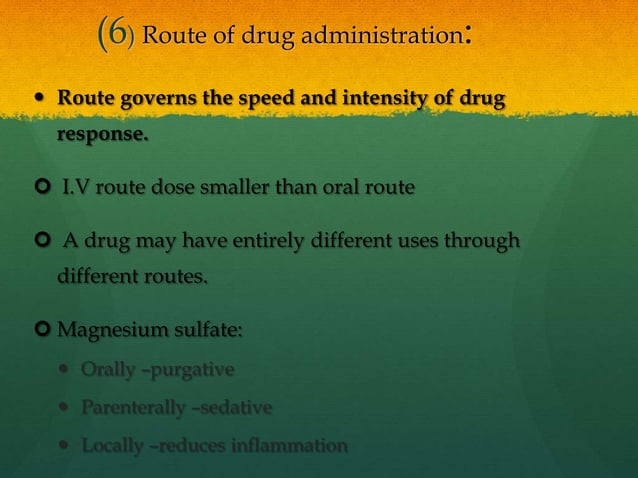 Factors modifying the drug action | PPTX