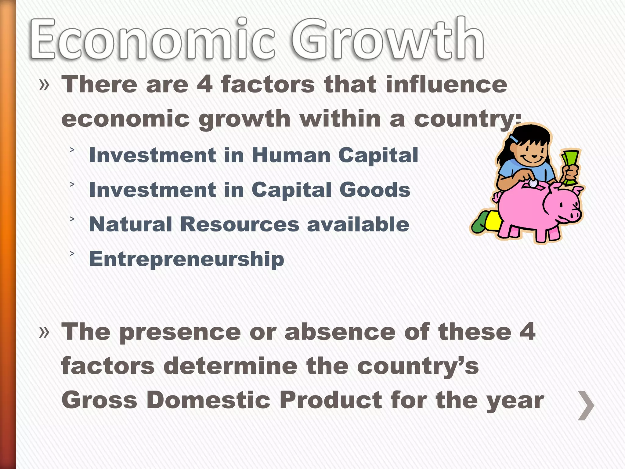 Factors of economic growth | PPT
