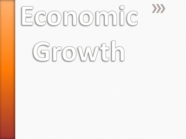 Factors of economic growth | PPT