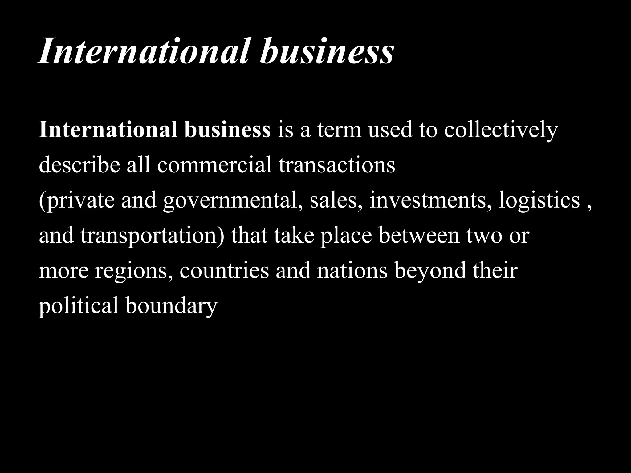 Factors of globalization | PPT