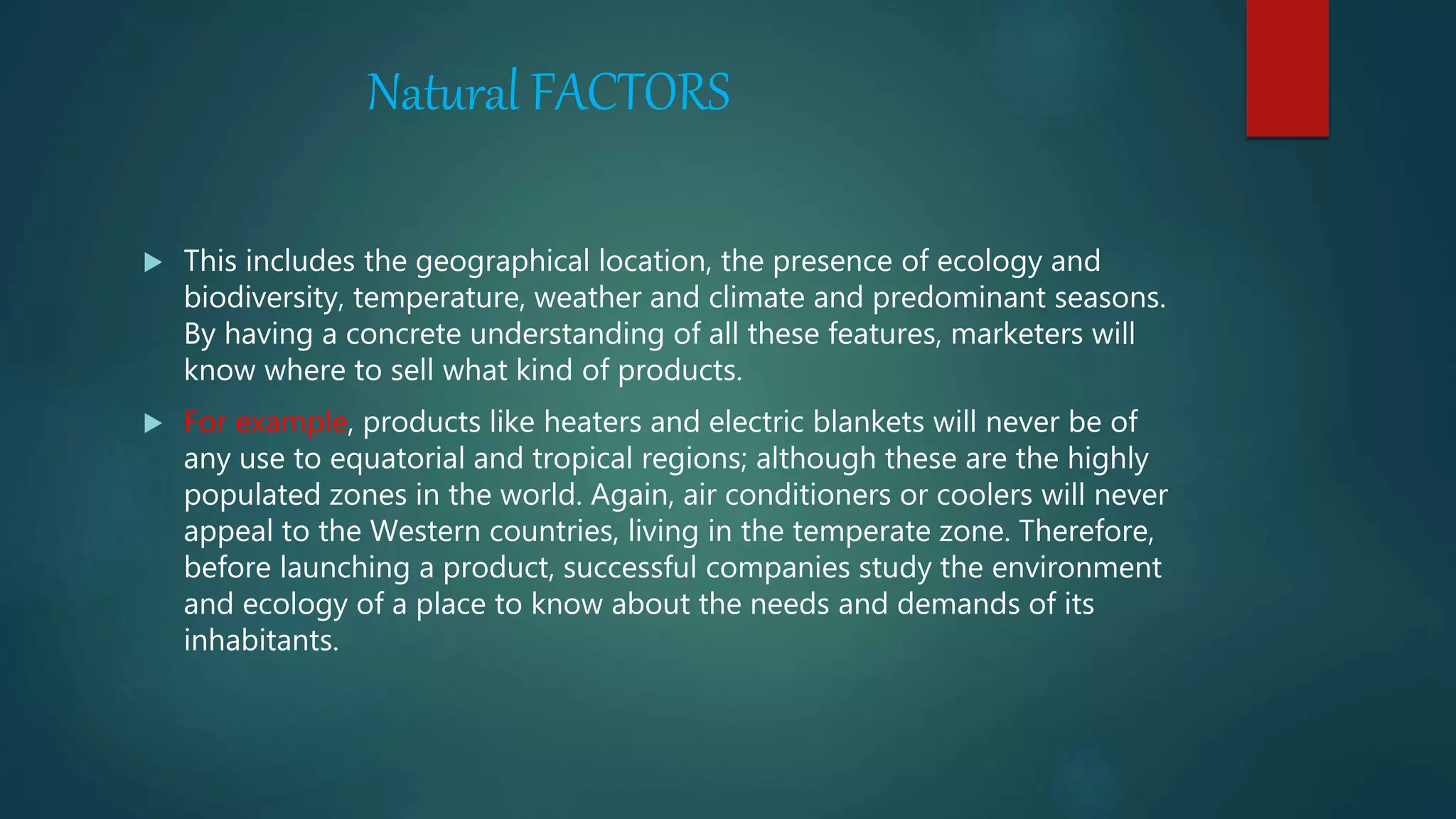 Factors of macro environment | PPTX