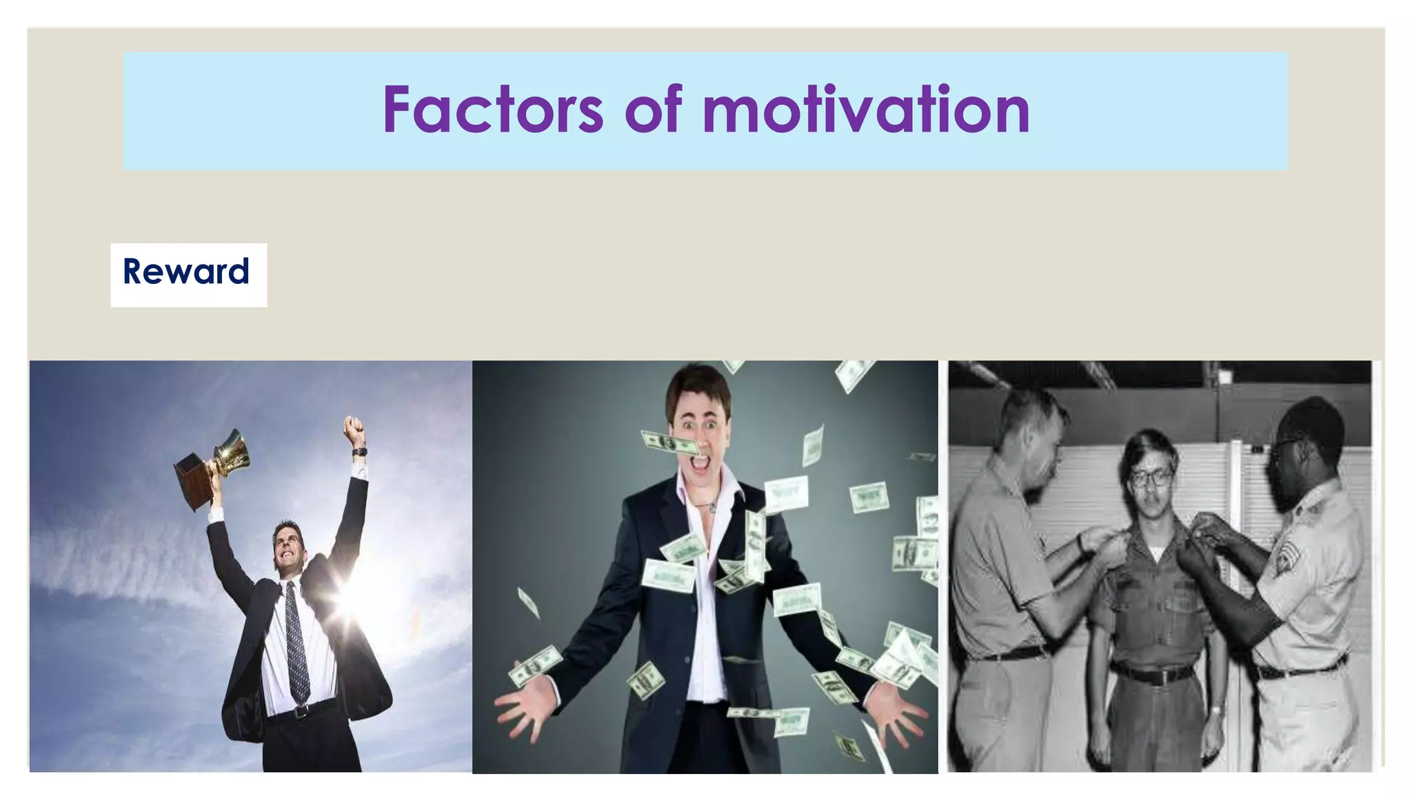 Factors of motivation | PPT