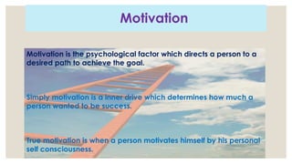 Factors of motivation | PPT