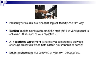 FACTORS OF NEGOCIATION BUSINESS NEGOCIATION | PPT