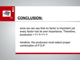 Factors of production | PPT