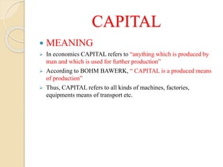 Factors of production | PPT