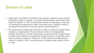 Factors of production | PPTX