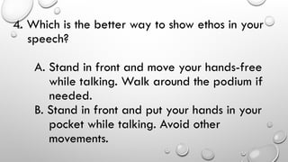 Factors of Public Speaking English 10 pptx | PPTX