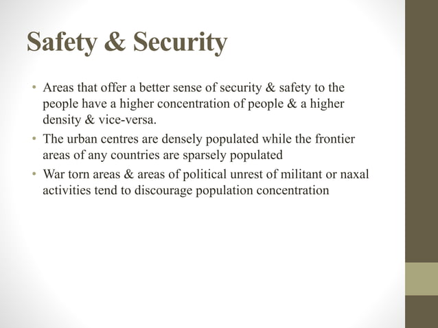 Factors Affecting Population Distribution | PPTX