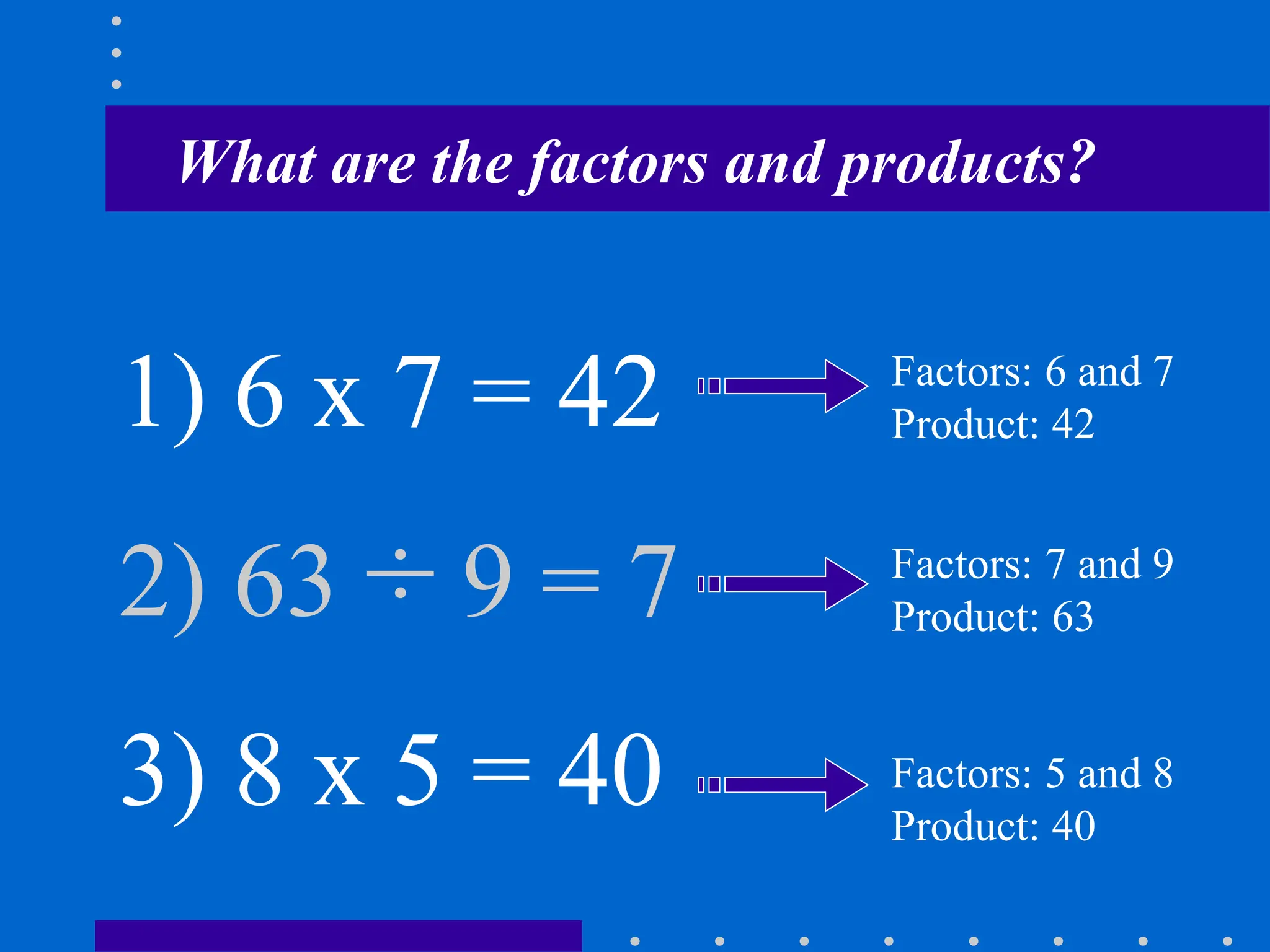 Factors, Prime Numbers & Composite Numbers.ppt