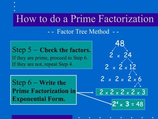 Factors, Prime Numbers & Composite Numbers.ppt