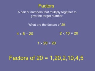 Factorsprimessquare (1) | PPT