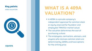 Factors that affect 409A valuation | PPT
