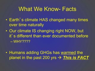 Factors that Affect Climate-Science 9 (Earth Science) | PPT