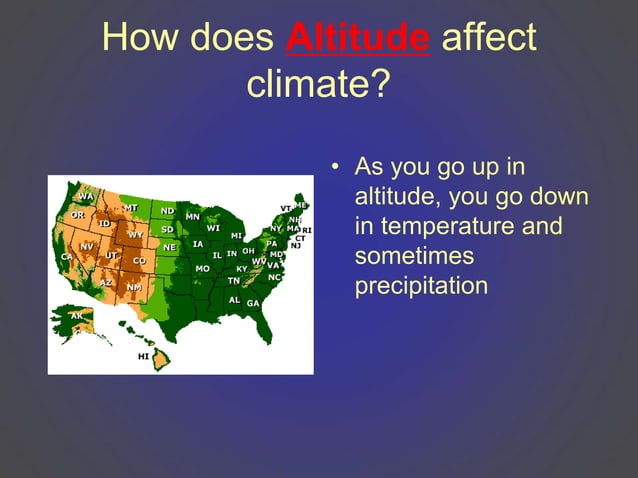 Factors that Affect Climate for Grade 9.ppt | Weather | Science