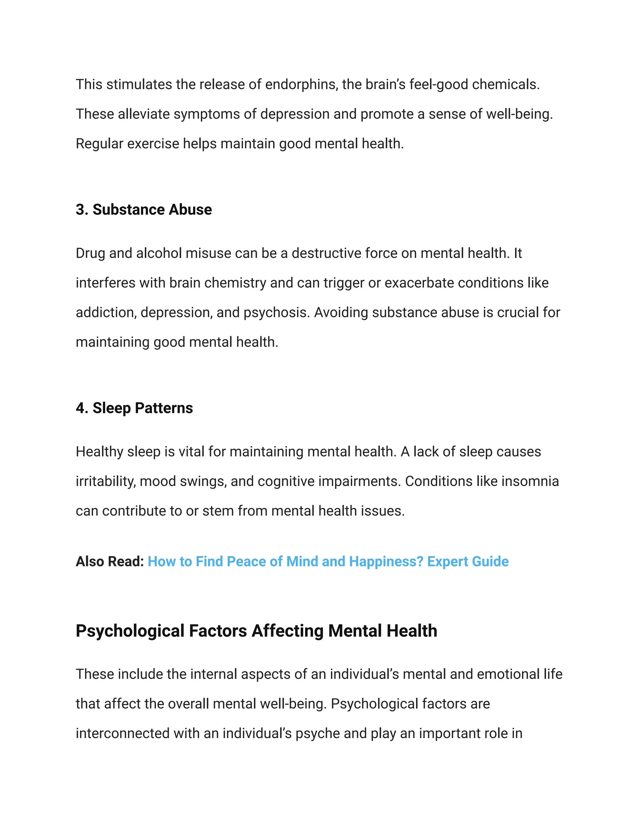 What are the Factors that Affect Mental Health? Complete Guide | PDF