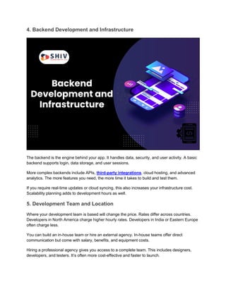 A Comprehensive Guide to Mobile App Development Cost Factors | PDF