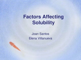 factors that affect solubility of substances.ppt