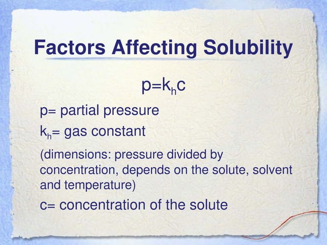factors that affect solubility of substances.ppt | Free Download