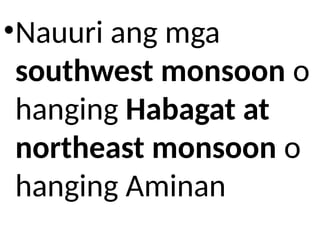 factors that affect weather ap.pptx thisin tagalog | PPT