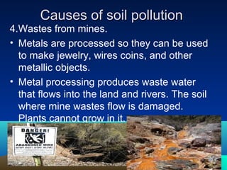 Factors that can harm the soil | PPT