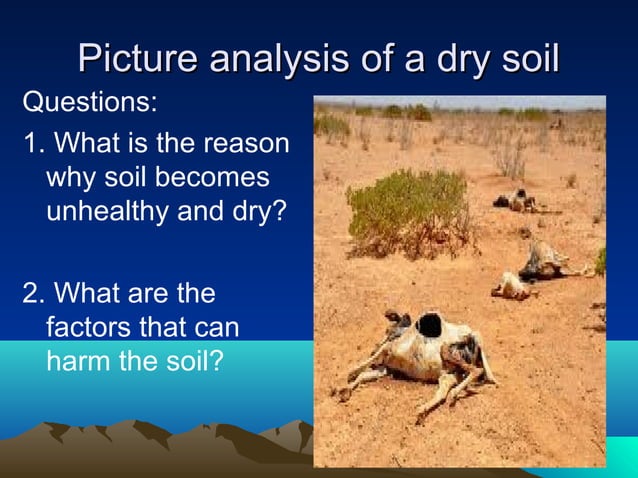 Factors that can harm the soil | PPT