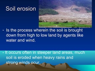 Factors that can harm the soil | PPT