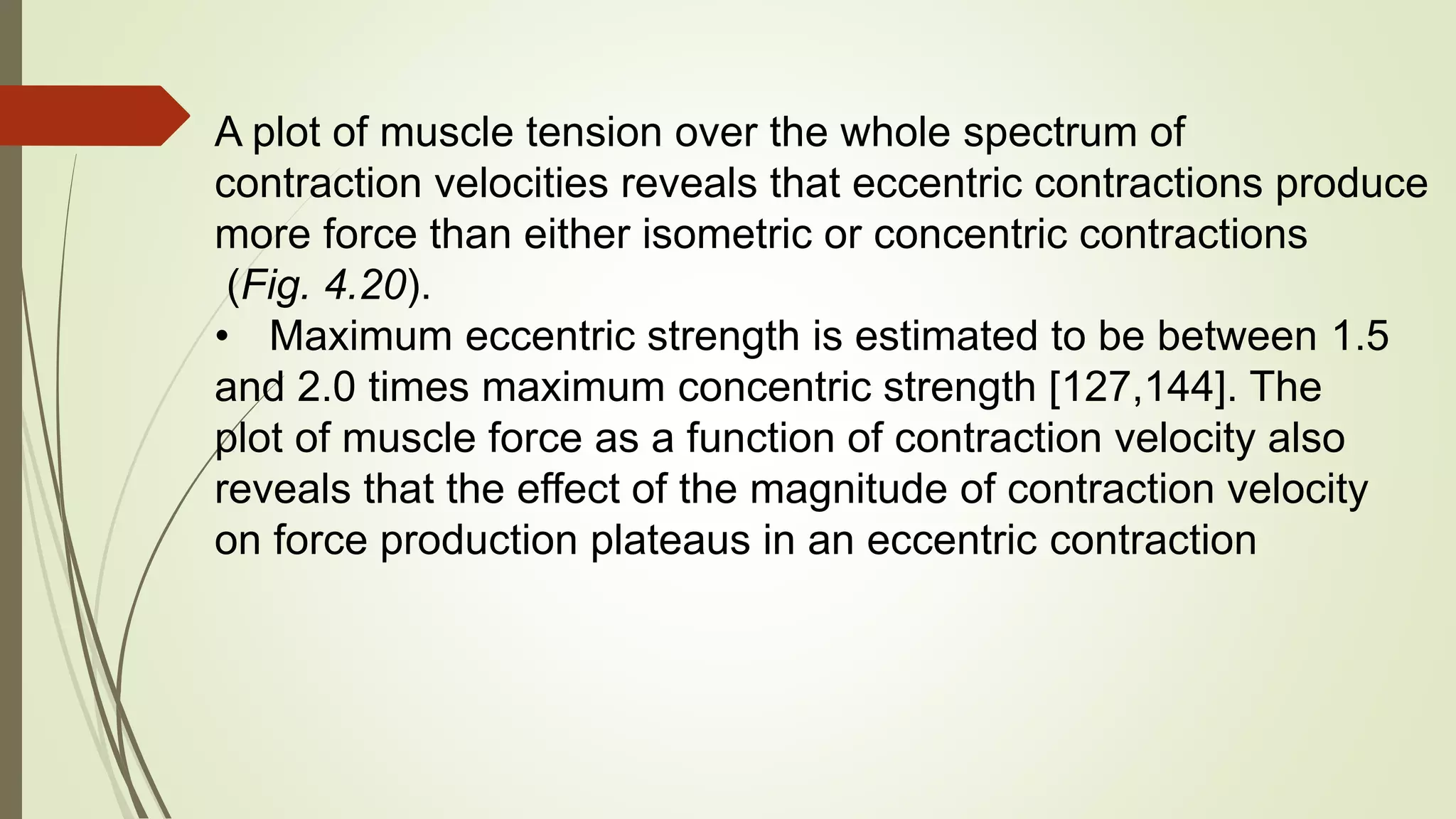 Factors that influence a muscle contraction | PPTX