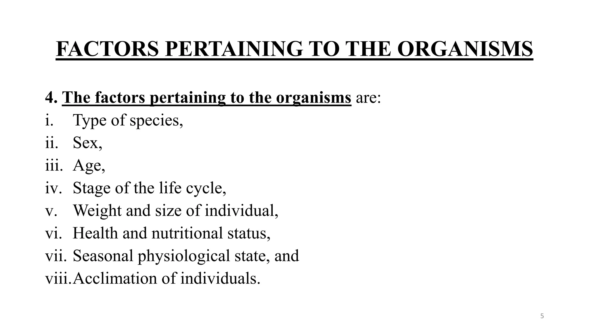Factors that influence toxicity | PDF
