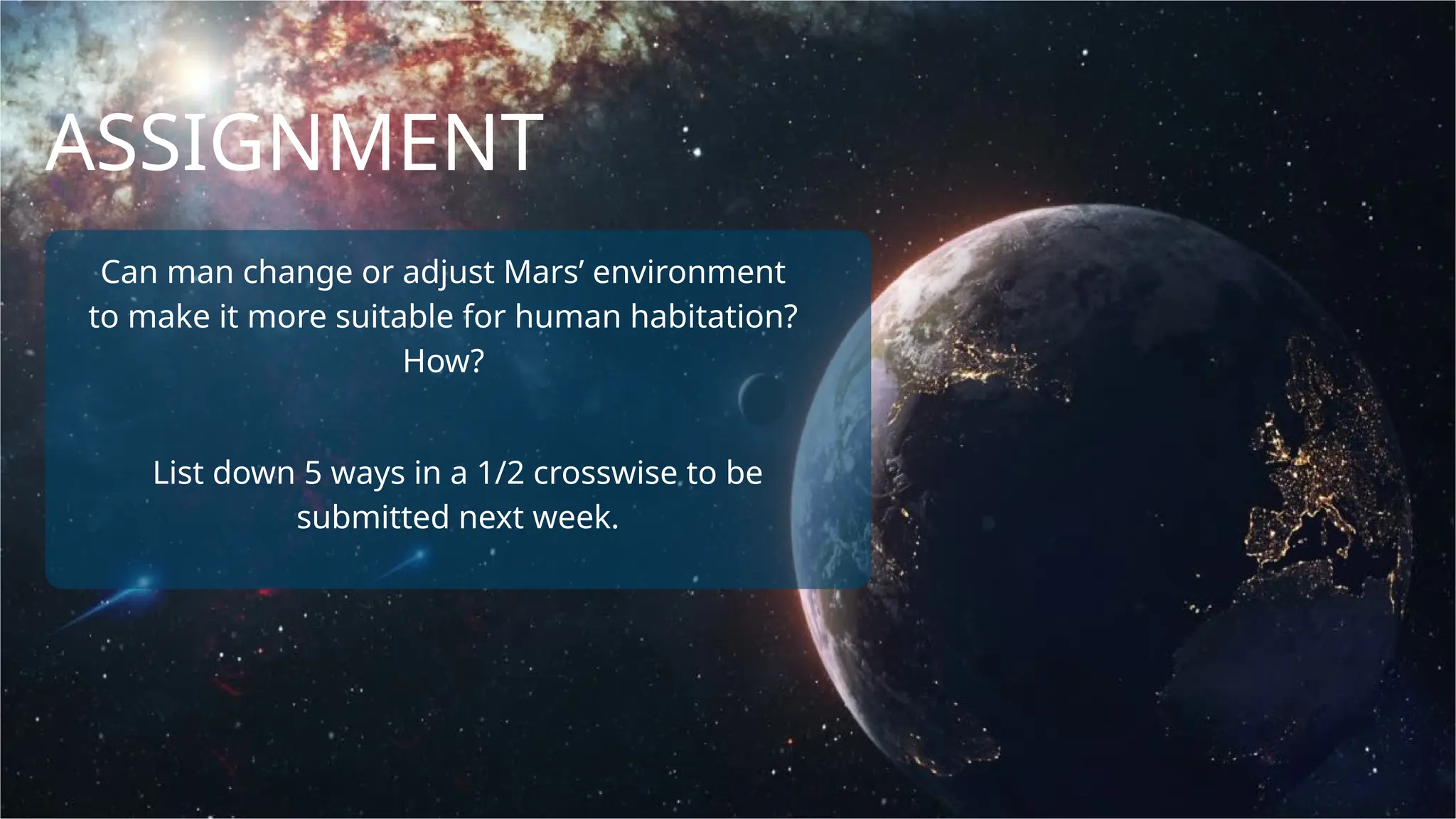 Factors that makes planet habitable.pptx