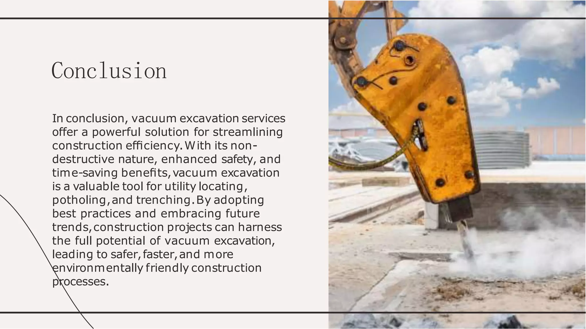 Factors that Make Vacuum Excavation the Right Choice for Non ...