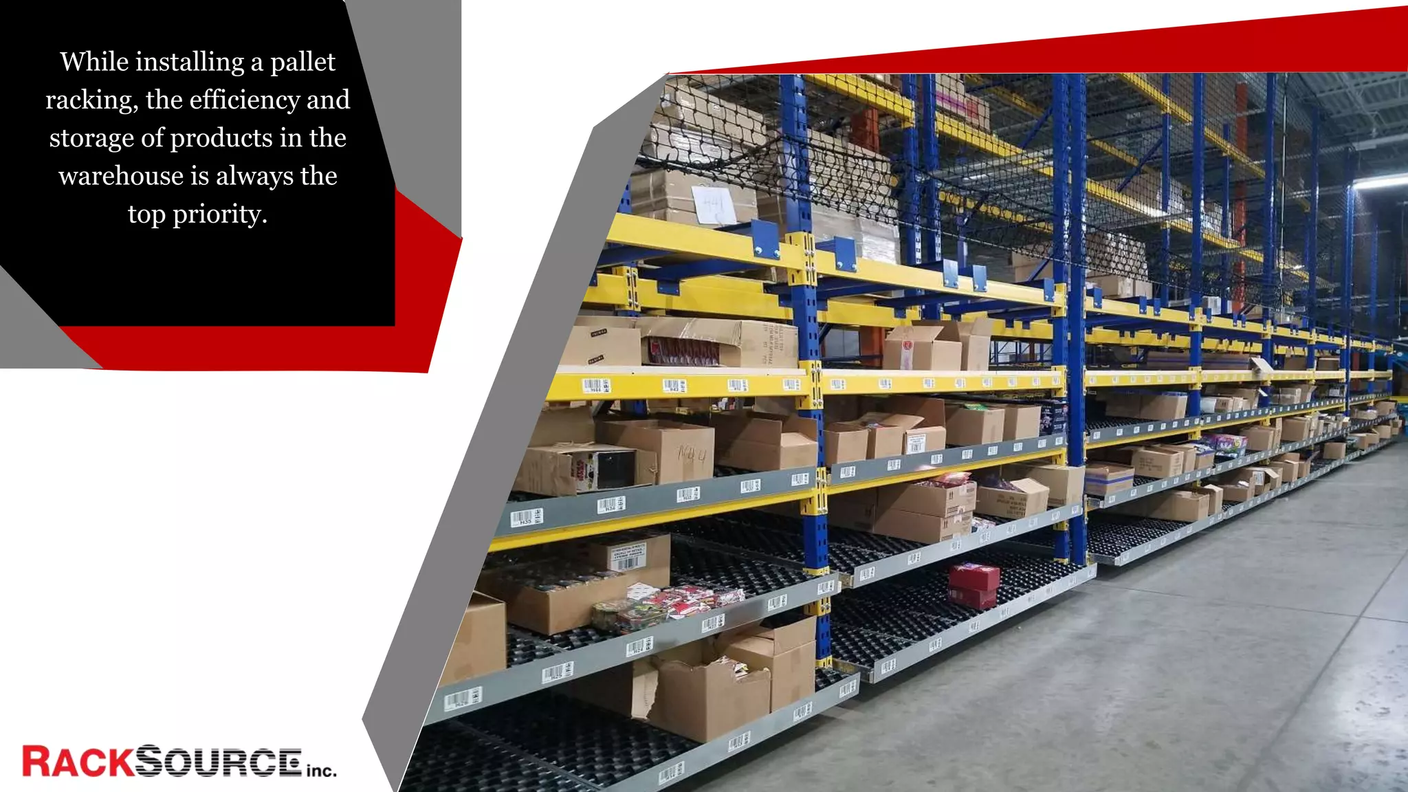 Factors to Consider Before Installing a Pallet Racking System | PPTX