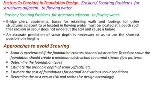 Factors to consider in foundation design | PPTX