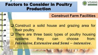 FACTORS TO CONSIDER IN POULTRY PRODUCTIONS.pptx