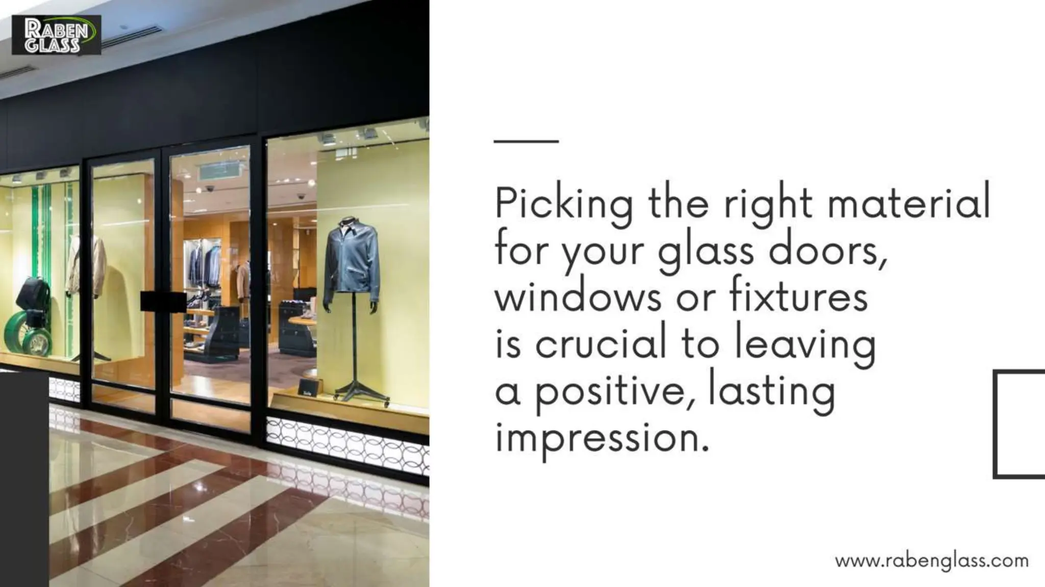 Factors to Consider When Choosing a Custom Glass Storefront | PPTX