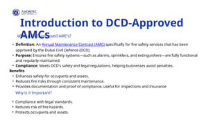 Factors to Consider When Choosing a DCD-Approved Annual Maintenance ...
