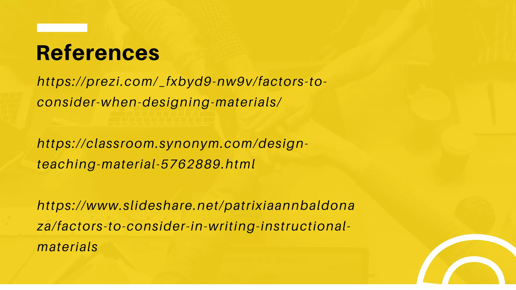 Factors to consider when designing materials slide share | PDF