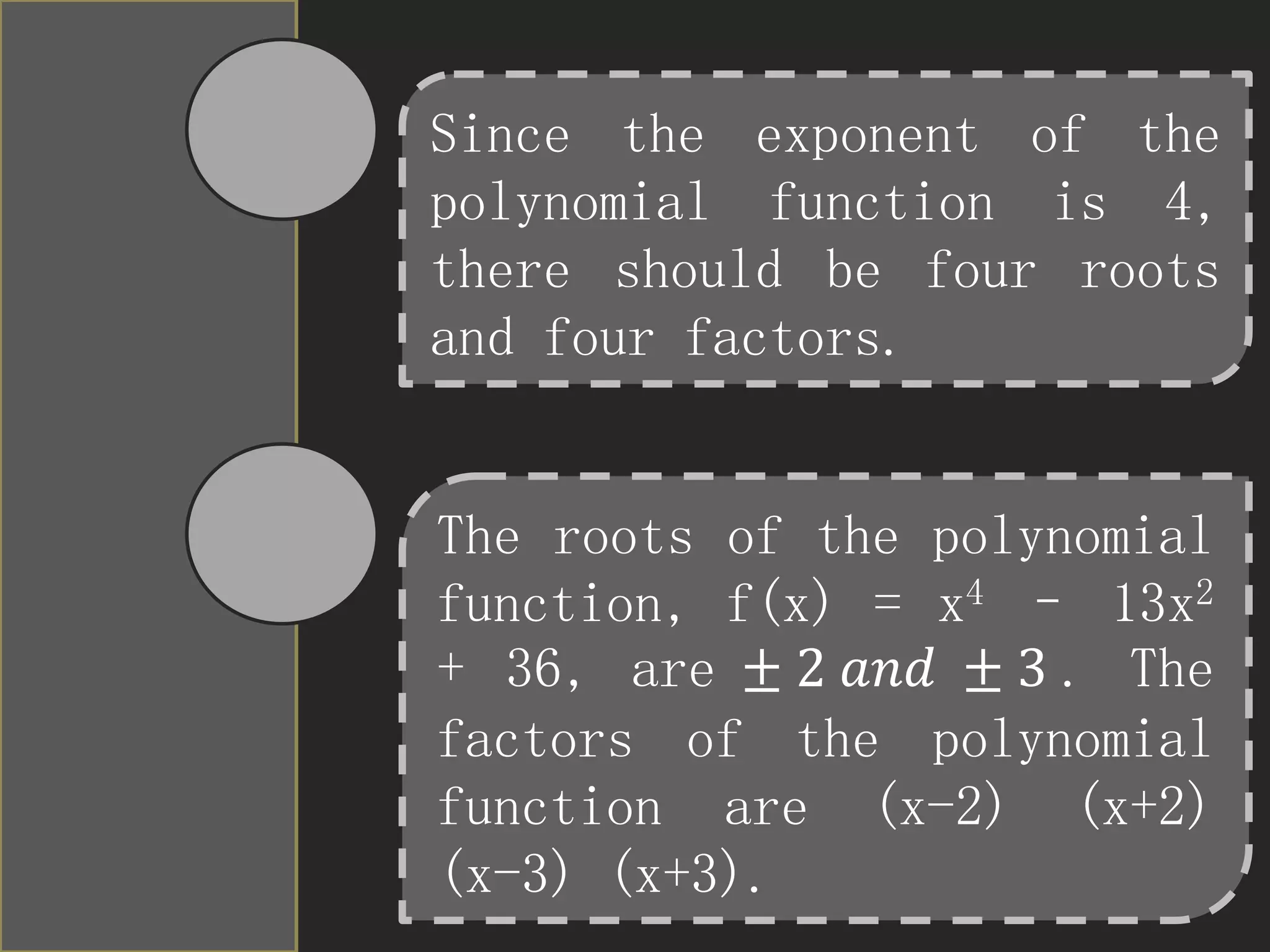 Factor Theorem and Remainder Theorem | PPTX