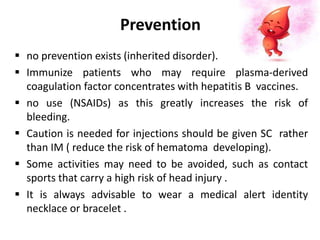Factor v deficiency | PPTX