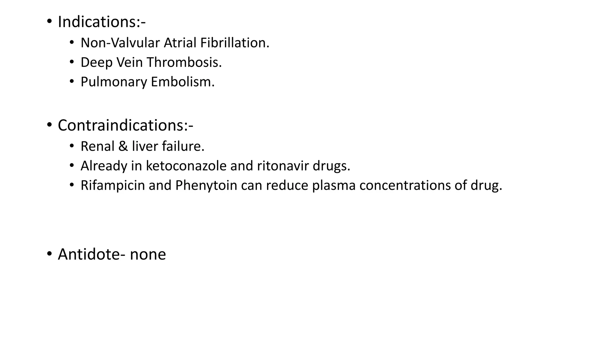 Factor xa inhibitors | PPTX
