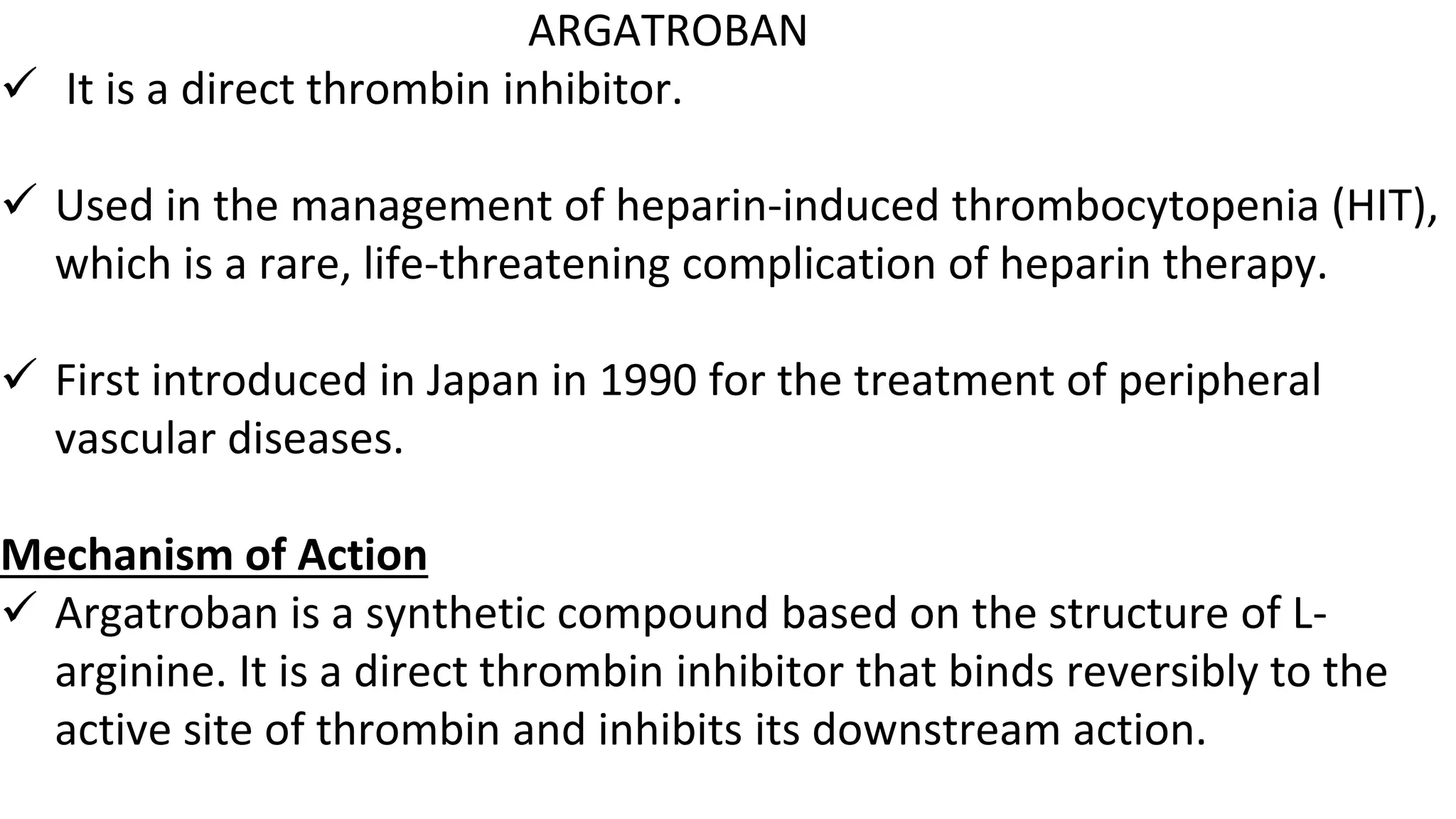 Factor xa inhibitors | PPTX
