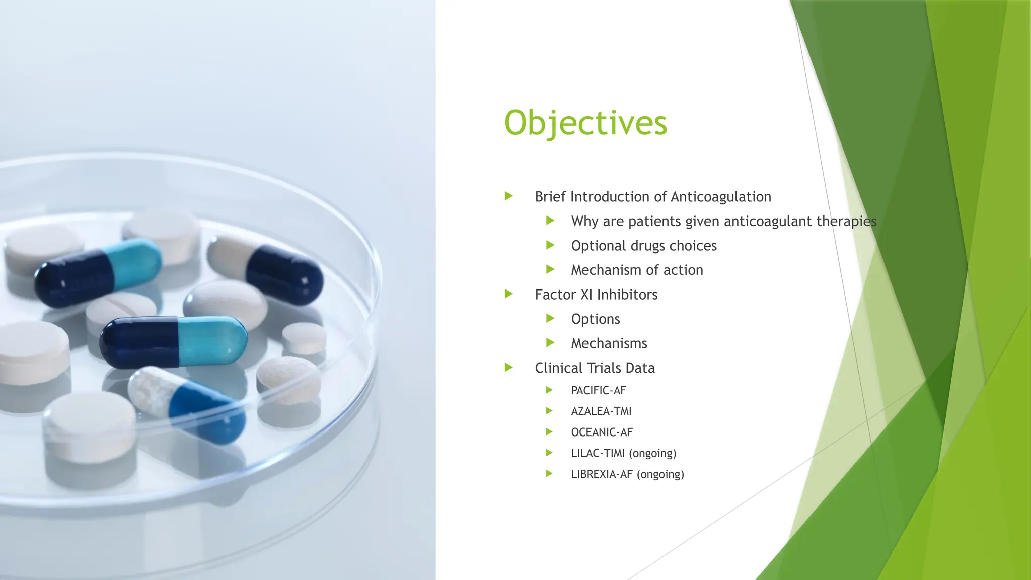 New Anticoagulant Drug Class Factor XI Inhibtiors.pptx