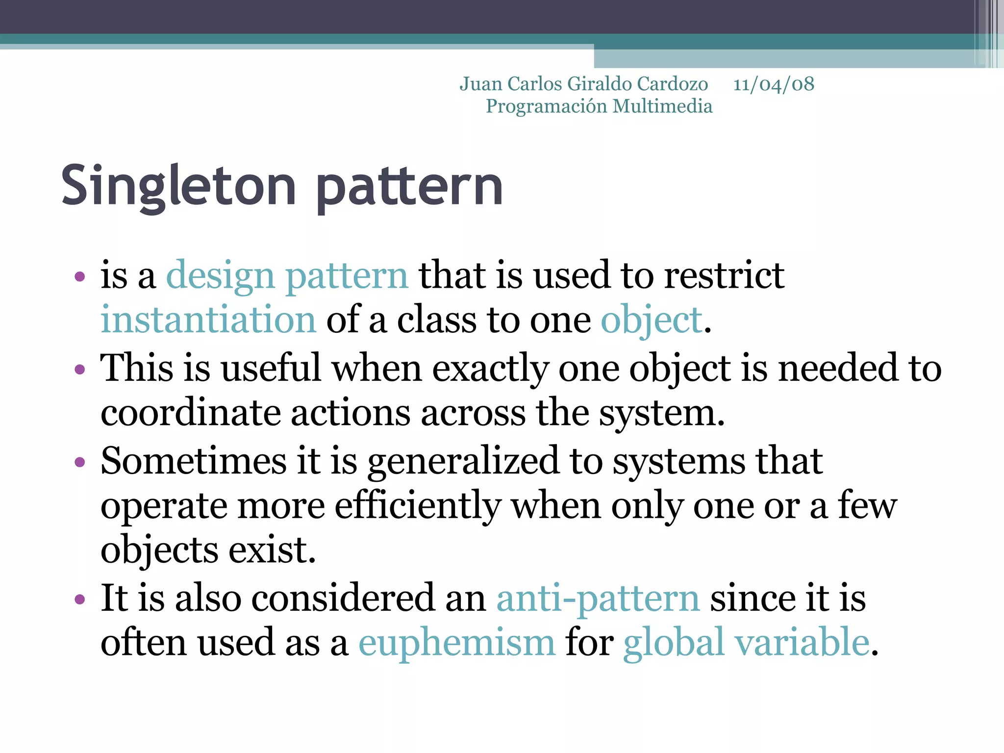Factory Method Pattern | PPT
