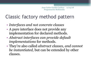 Factory Method Pattern | PPT